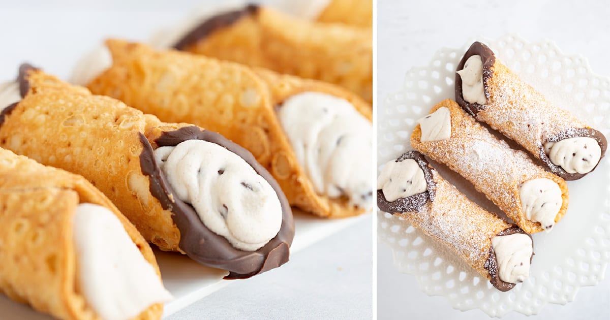 How to Make Cannoli Filling - Cookie Dough and Oven Mitt