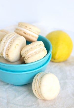 Lemon Meringue French Macarons