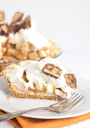 Snickers Caramel Apple Pie