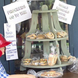 Bake Sale for Ronald McDonald House Charities - Cookie Dough and Oven Mitt