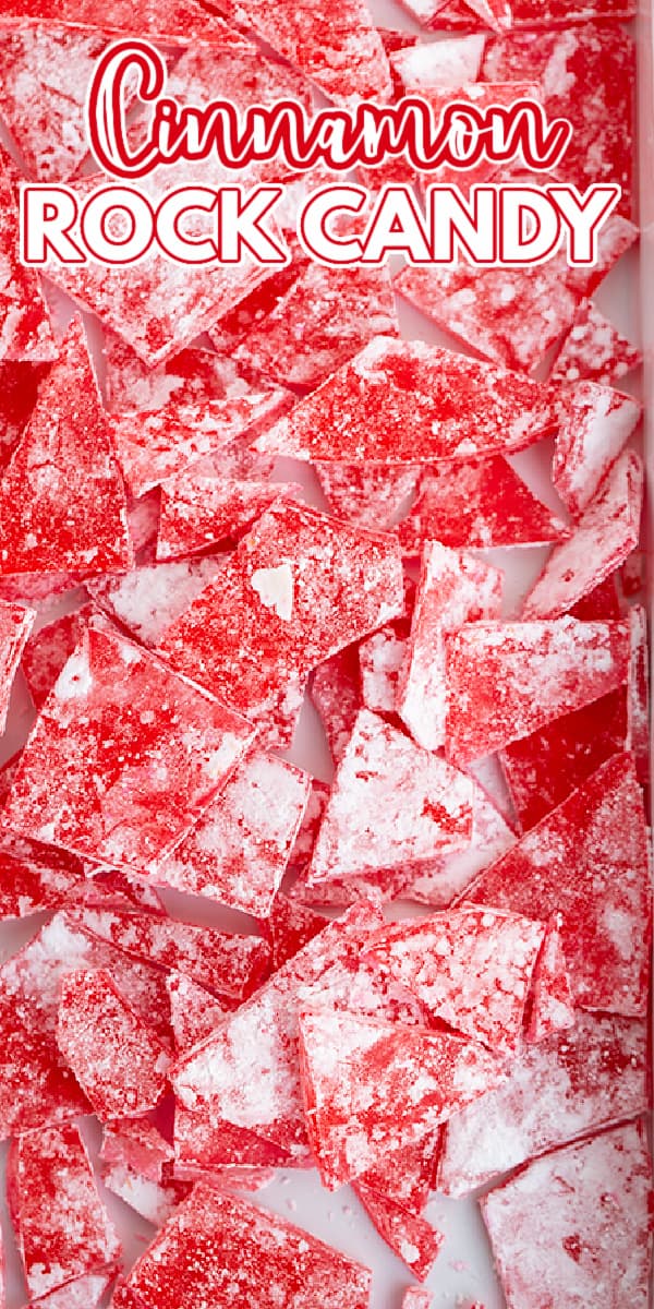 Cinnamon Rock Candy - Cookie Dough and Oven Mitt