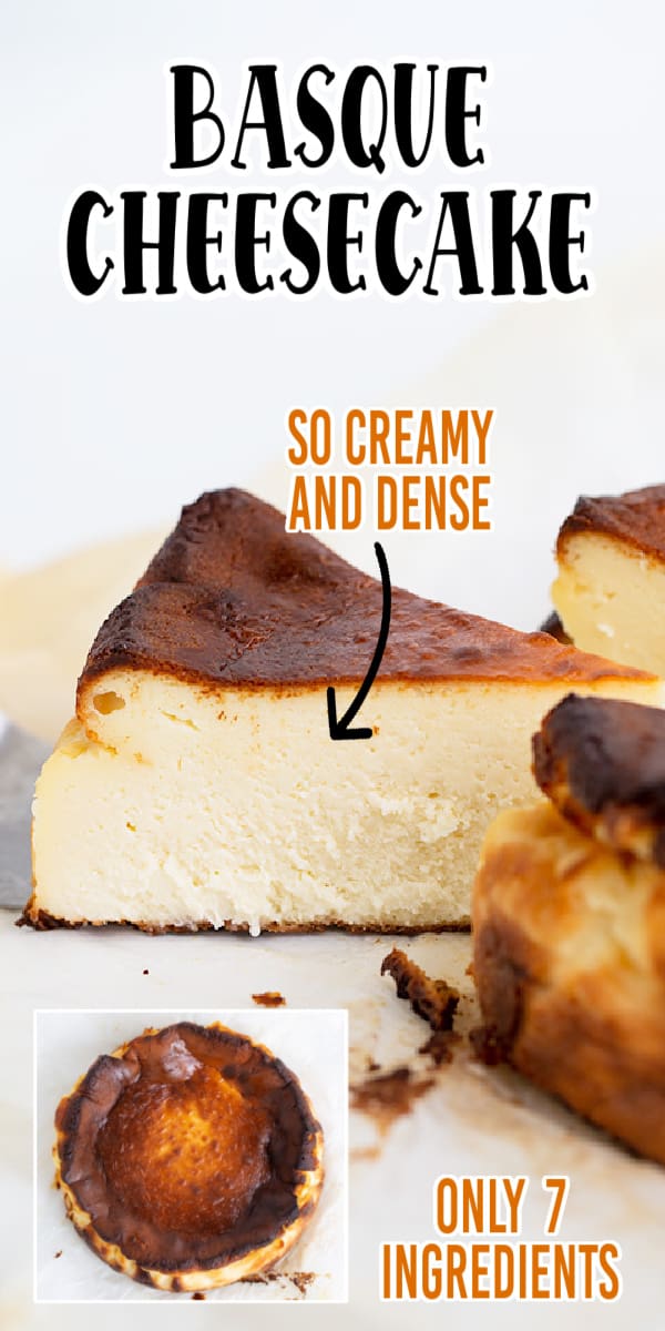 Basque Cheesecake - Cookie Dough and Oven Mitt