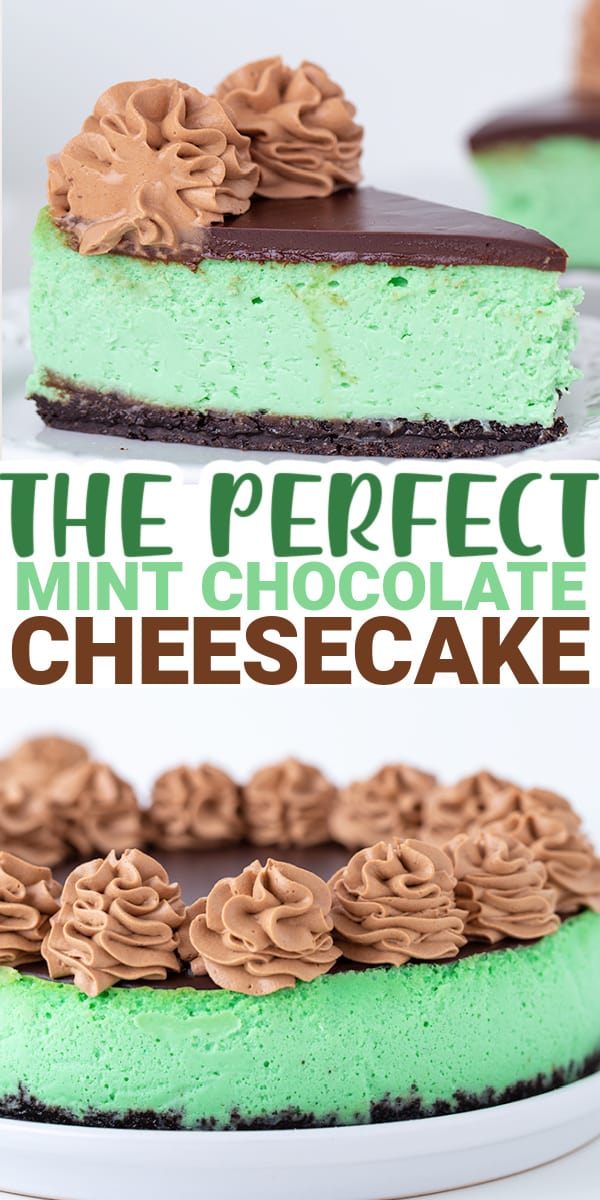 Mint Cheesecake - Cookie Dough and Oven Mitt