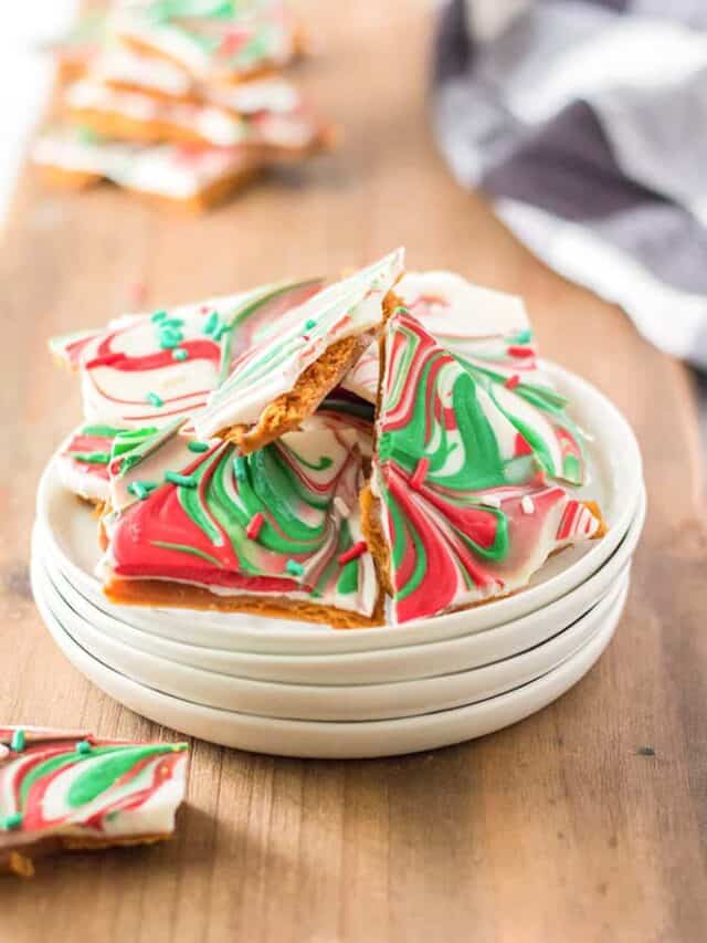 Ritz Cracker Toffee Story - Cookie Dough and Oven Mitt