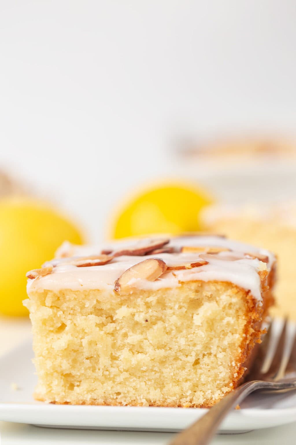 Lemon Almond Cake - Cookie Dough and Oven Mitt