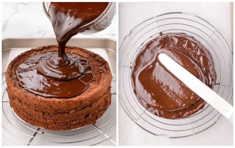 Chocolate Mousse Cake - Cookie Dough and Oven Mitt